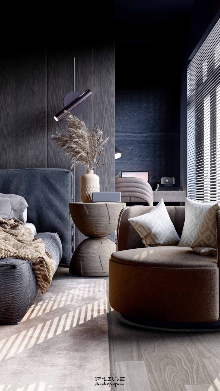 Lumion scene Interior Bedroom | D-Line